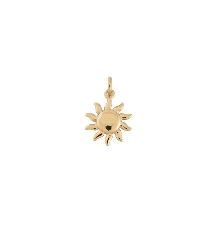 Sun Charm - Edblad - Guld/Stål